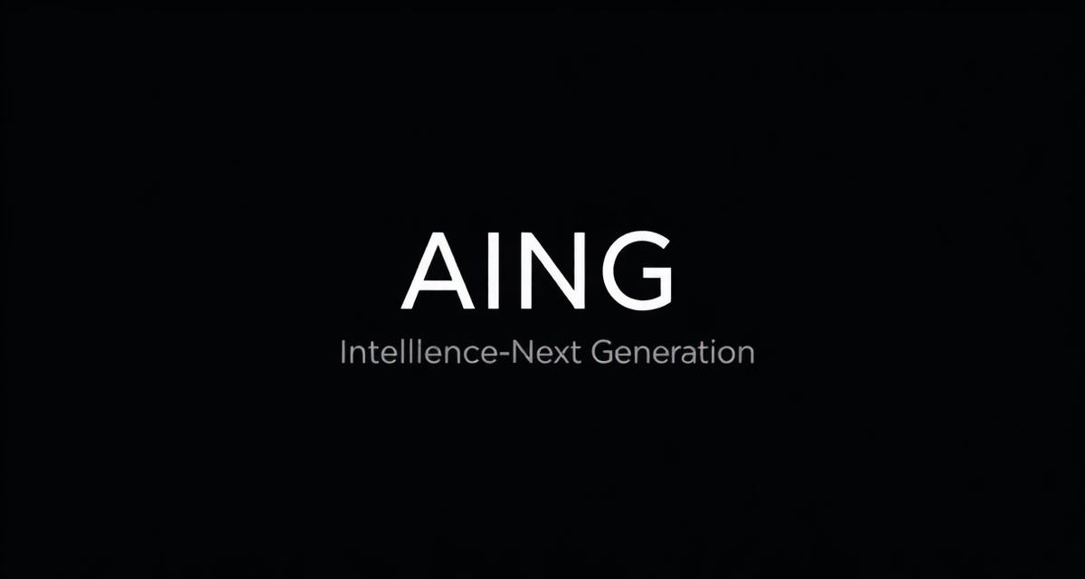 AING — Intelligence Next Generation | aing.ai